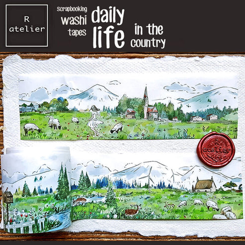 Daily Life in the Country Scrapbooking Washi Tape – R.atelier