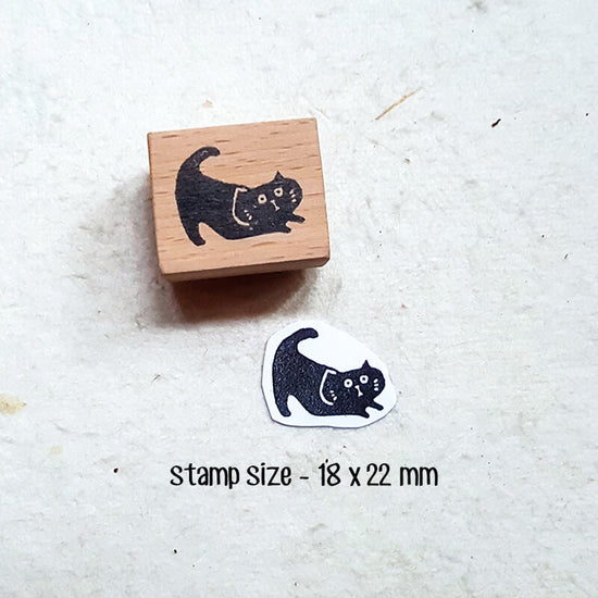 Neko Kitty Cat Scrapbooking Wooden Stamps – R.atelier